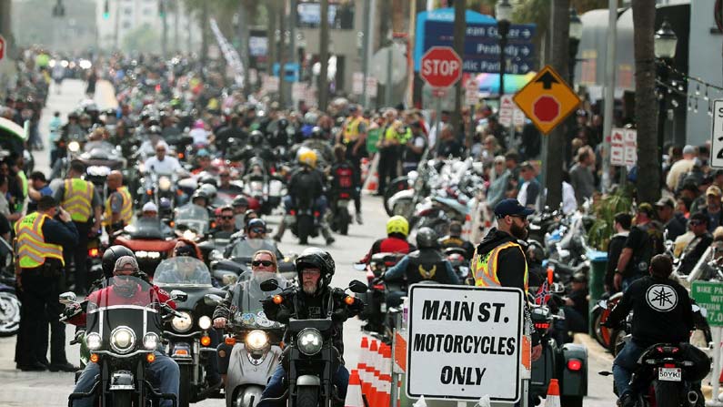 Daytona Beach Bike Rally: ఫ్లోరిడాలో డేటో బీచ్‌ బైక్ ర్యాలీ...ఈవెంట్‌లో ...