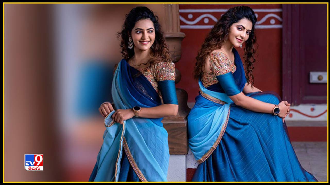 Athulya Ravi: నీలి రంగు చీరలోన.. చందమామ నీవే భామ.. | Athulya ravi ...