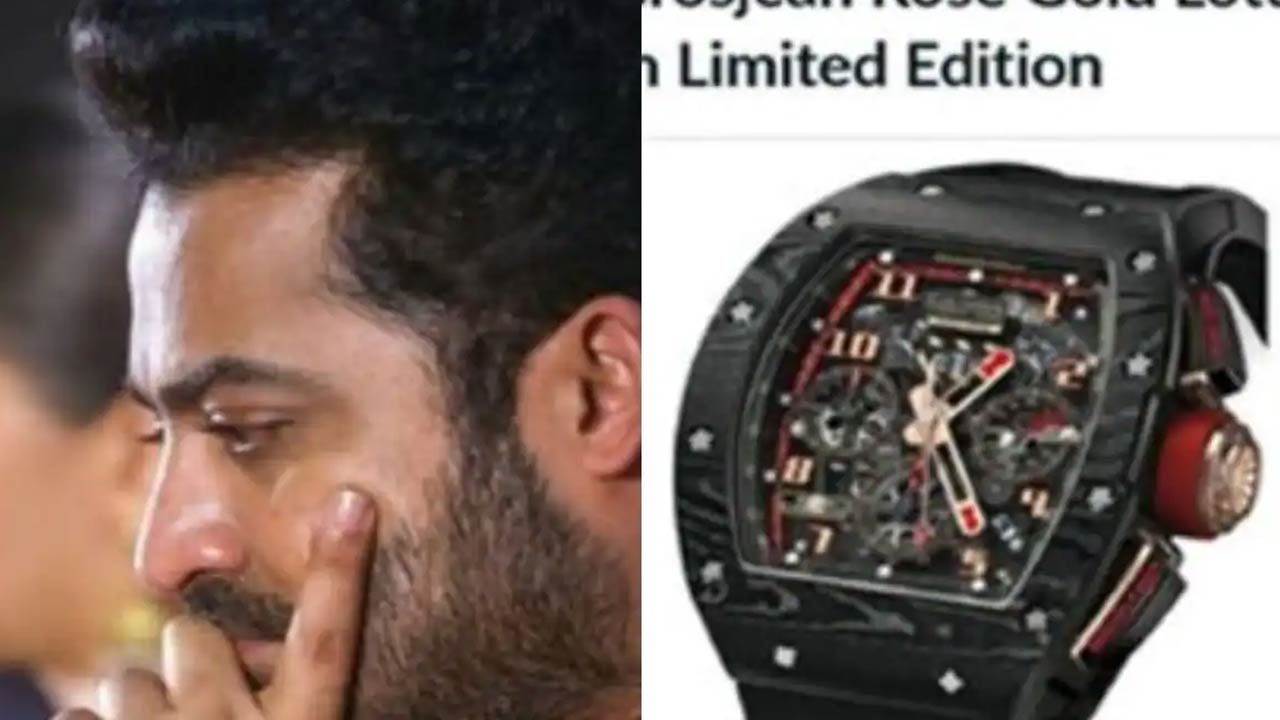 Jr NTR: ఆర్‌ఆర్‌ఆర్‌ సినిమా ప్రమోషన్లలో తారక్‌ వాచ్‌ చూశారా?.. ధర ఎంతో ...