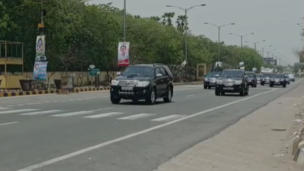 CM Jagan Convoy: వారెవ్వా.. నెట్టింట వైరల్‌గా సీఎం జగన్ కాన్వాయ్ ...