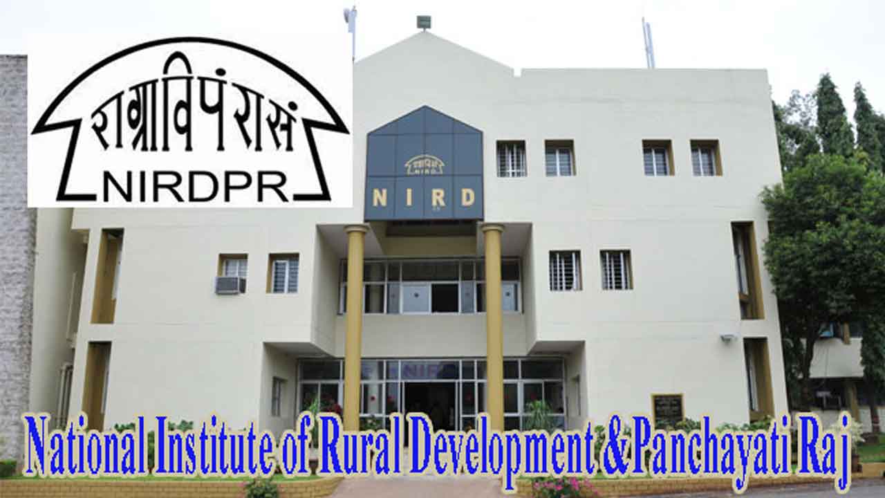 NIRDPR Hyderabad Jobs: హైదరాబాద్‌లో ఉన్న నేషనల్‌ ఆకాడమీ ఆఫ్ ...