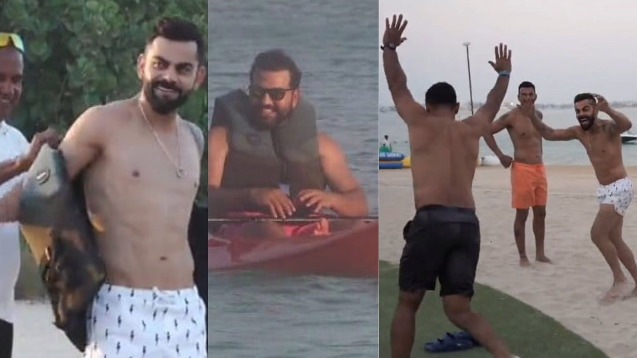 Viral Video: సిక్స్‌ ప్యాక్‌తో దుబాయ్ బీచుల్లో సందడి చేసిన కోహ్లీ ...