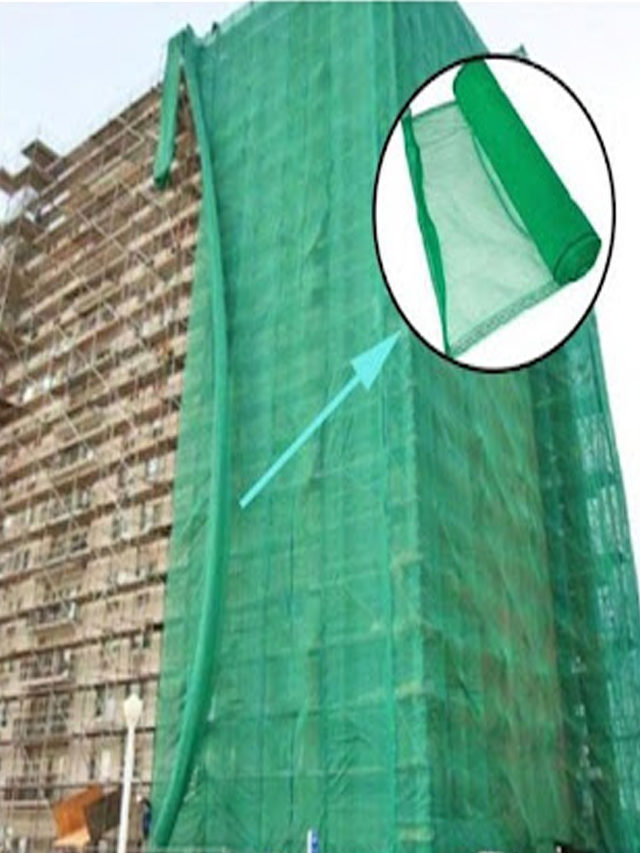 భవనాలు నిర్మించే సమయంలో ఆకుపచ్చ క్లాత్ ఎందుకు కప్పుతారో తెలుసా.. – TV9 ...